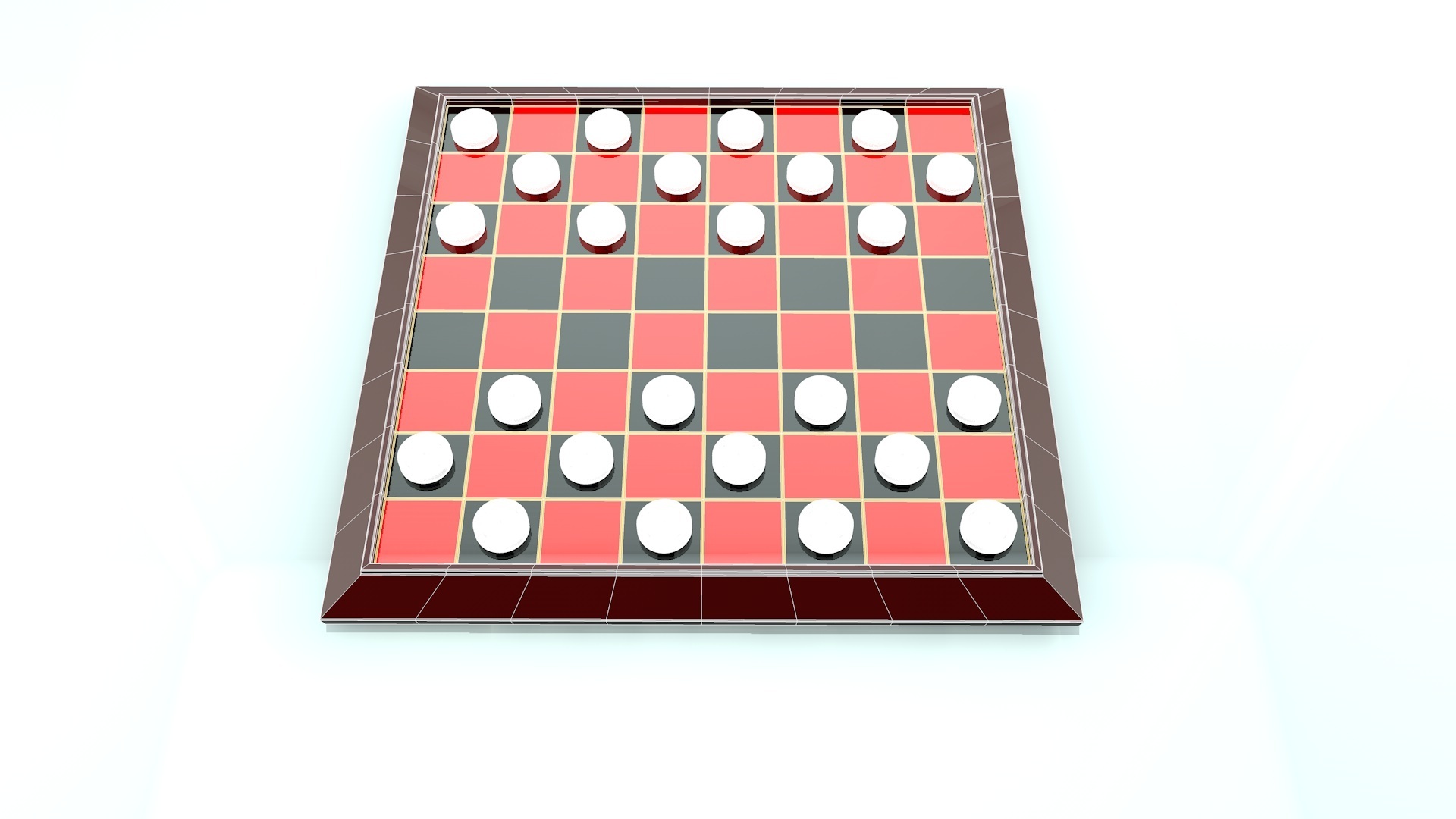 Printable Checkers Pieces