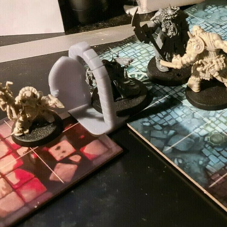 Free STL file Cursed City working doors (prototype FREE)・3D printer ...