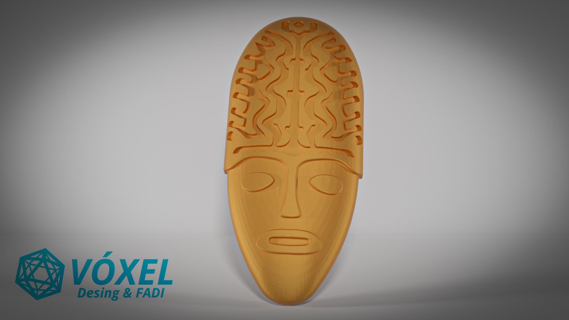 STL file South American indigenous mask for wall pack. 🎨・3D printer ...