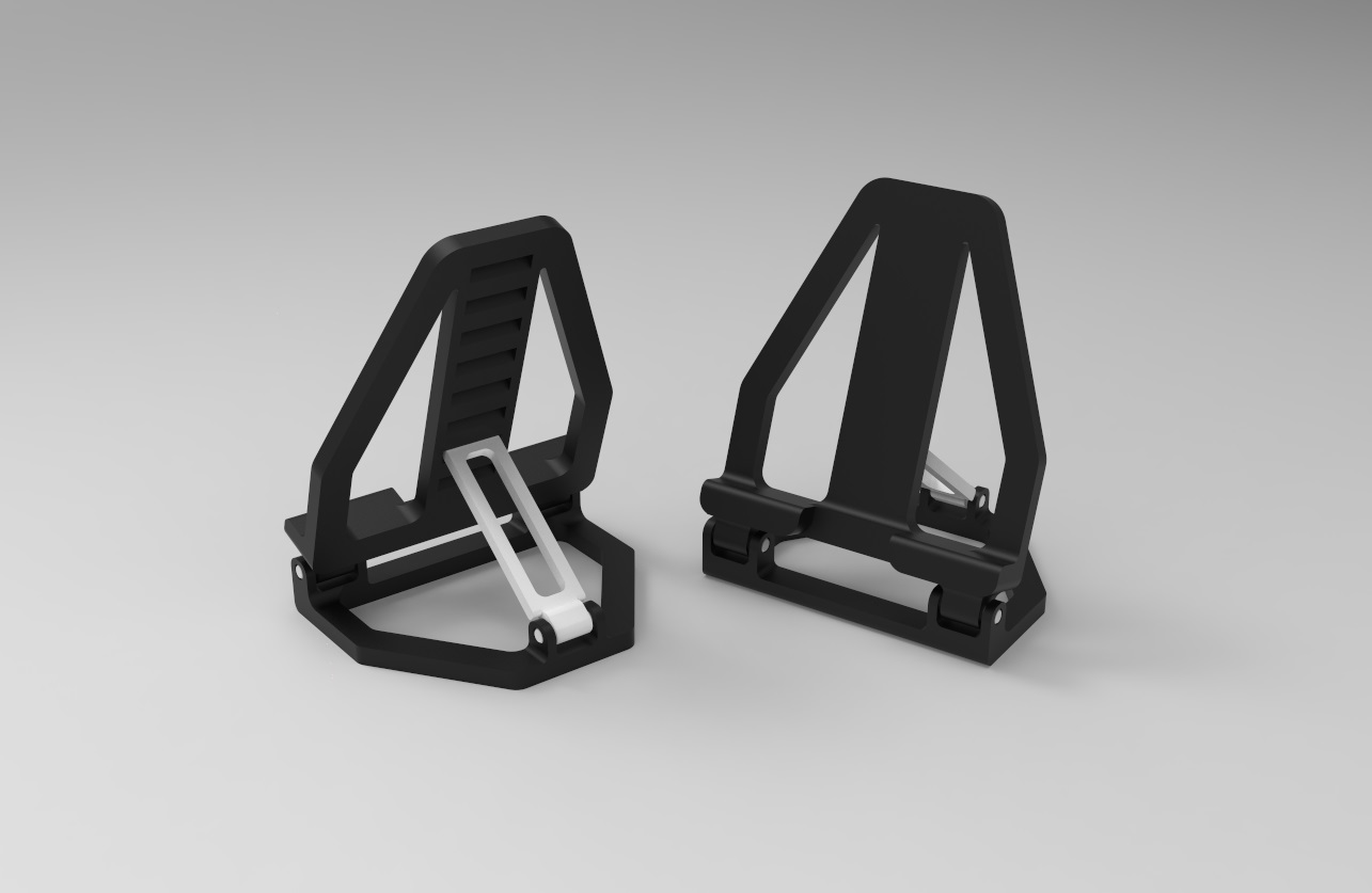 3D file Adjustable Phone Stand 📞・3D printable design to download・Cults