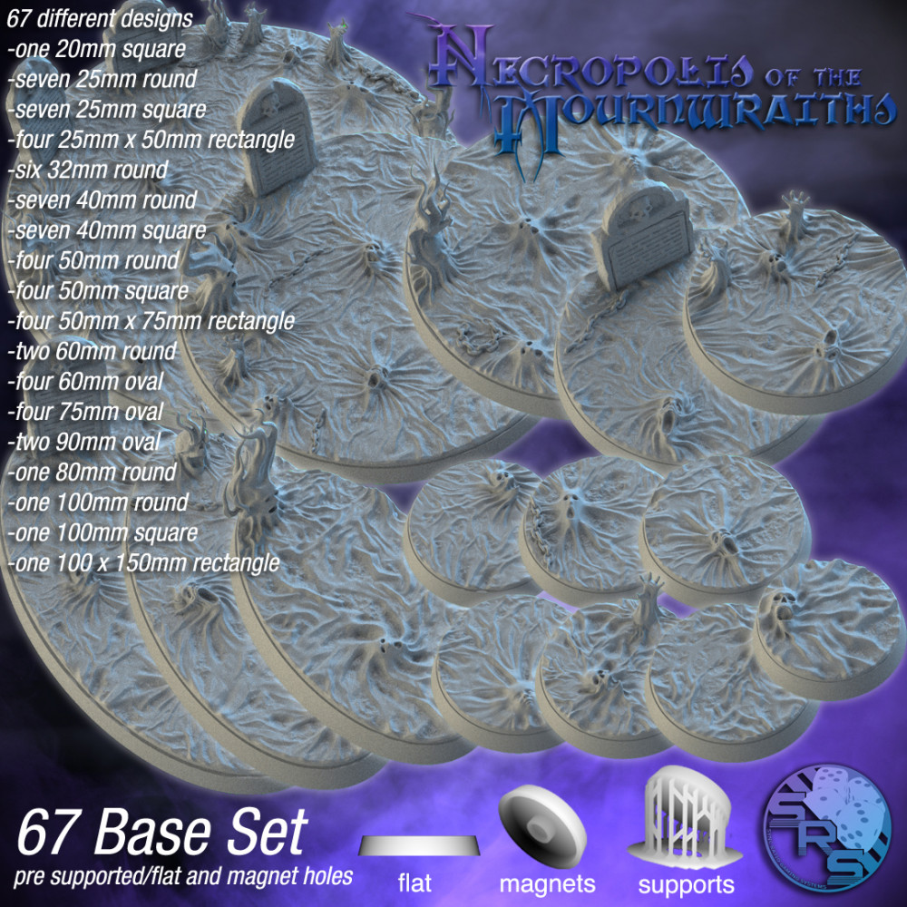 3D file Spirit Bases 👻・Design to download and 3D print・Cults