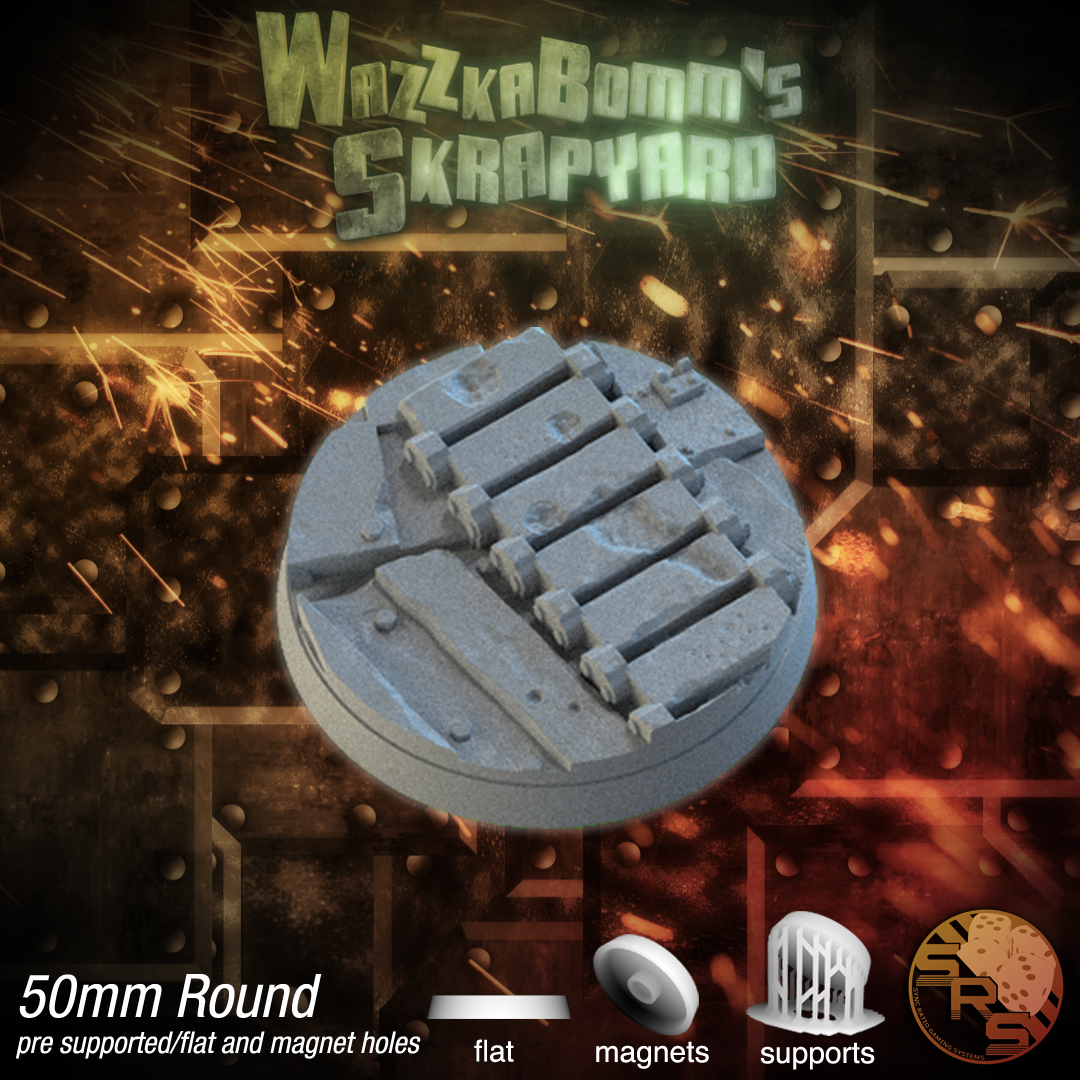 3D file Scrap Bases 🟪・3D printer model to download・Cults