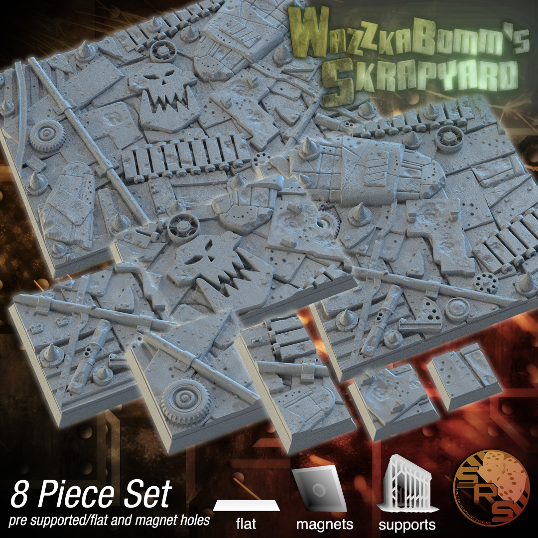 3D file Scrap Bases 🟪・3D printer model to download・Cults