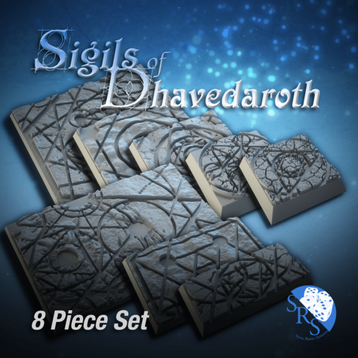 Download STL file Alchemy Square Base Set • 3D printing design ・ Cults