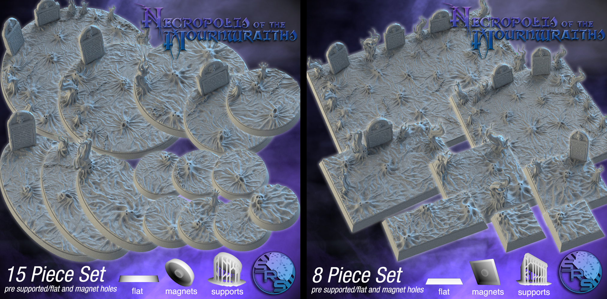 3D file Spirit Bases 👻・Design to download and 3D print・Cults