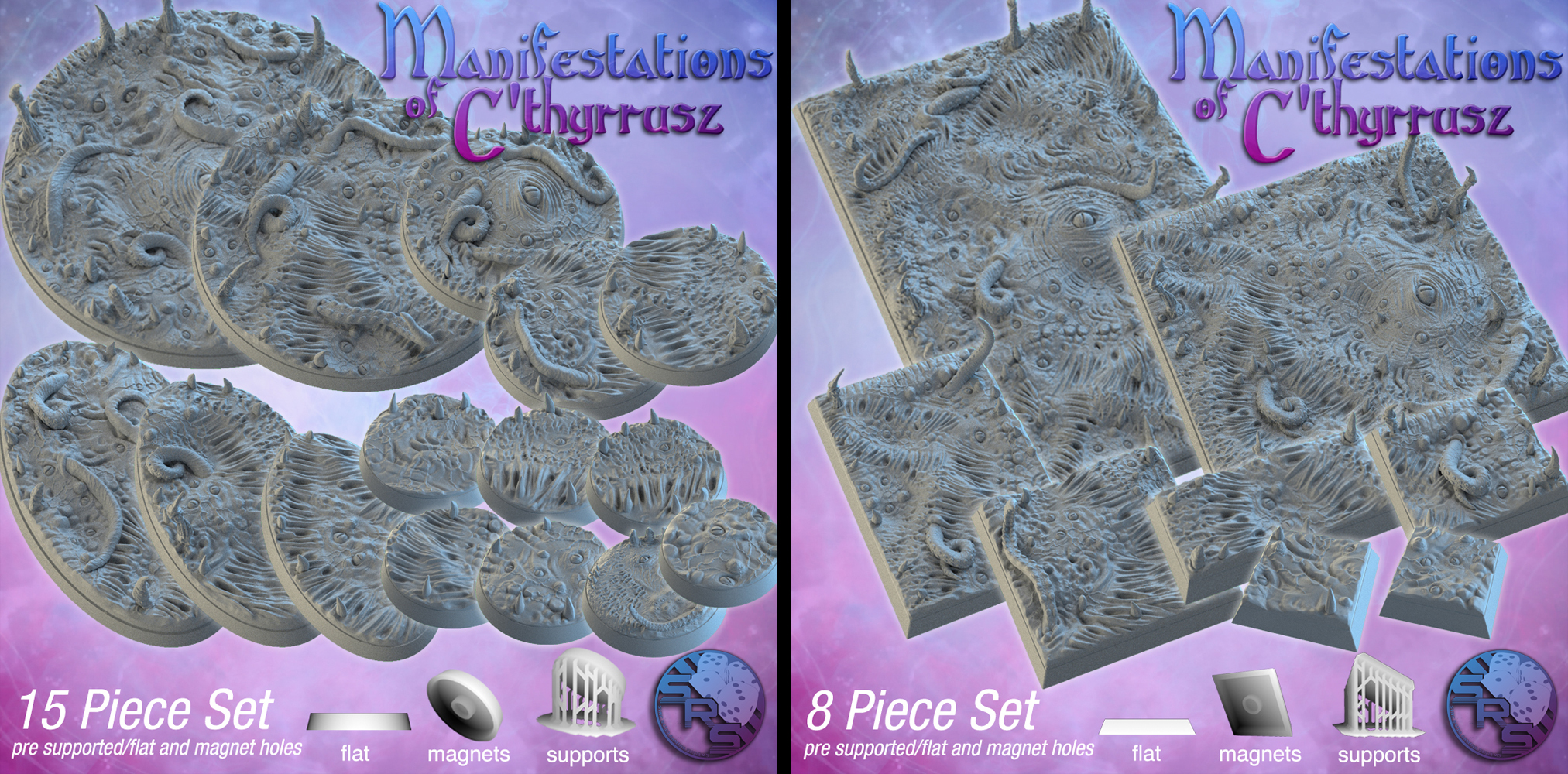 Fichier 3D Bases eldritch 🎲・Modèle imprimable en 3D à télécharger・Cults