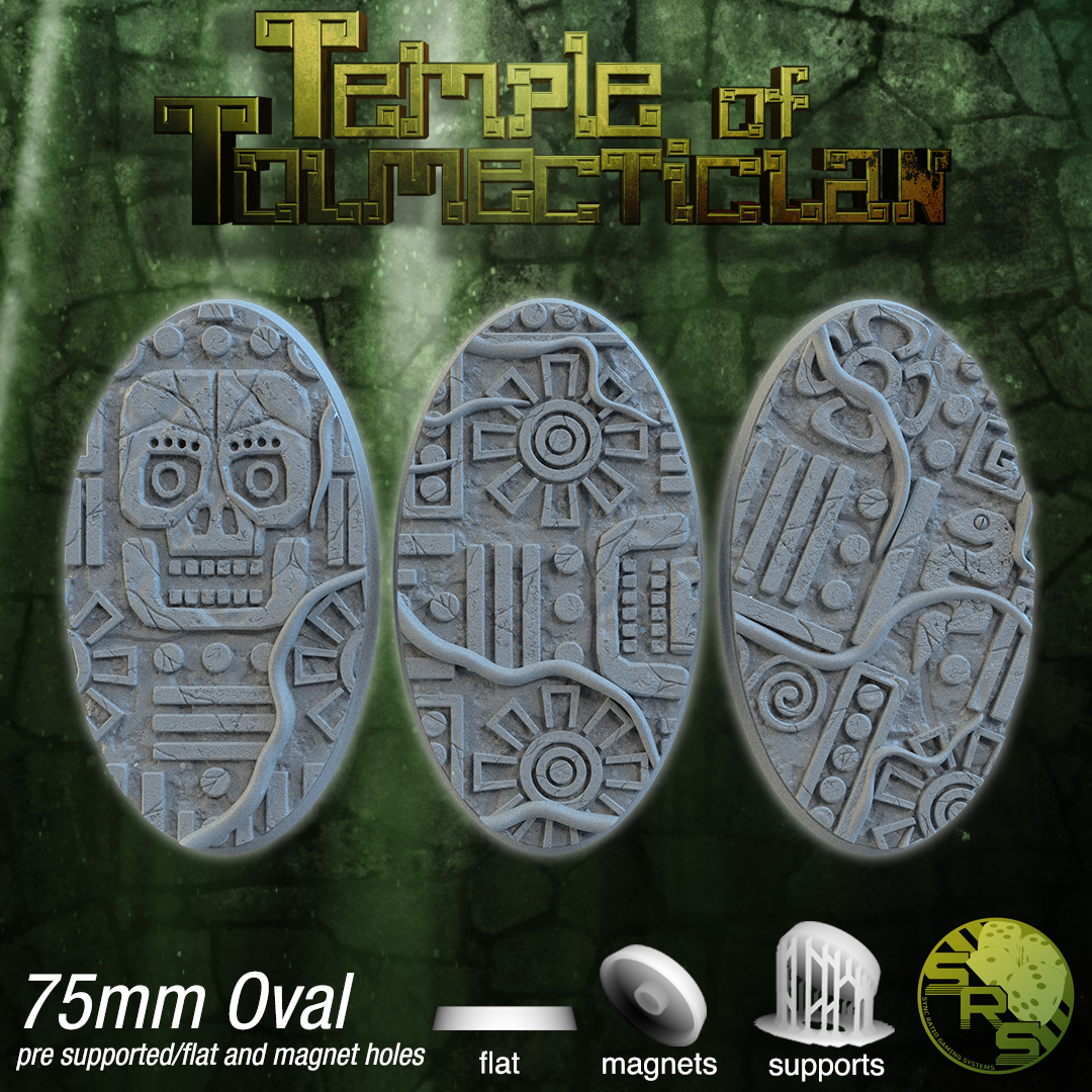 Fichier 3D Bases aztèques 🎲・Objet imprimable en 3D à télécharger・Cults