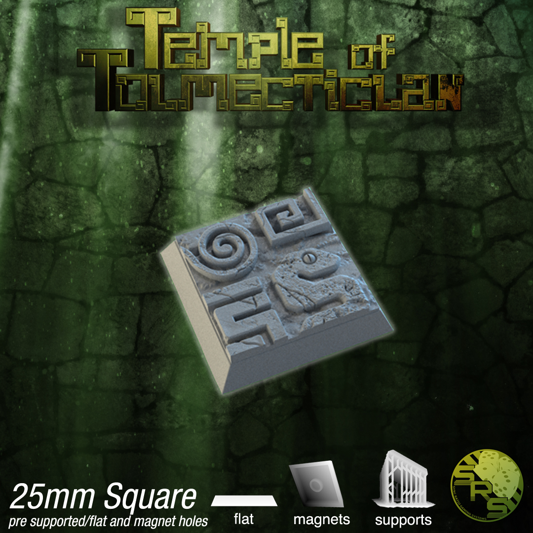 3D file Aztec Bases 🟪・3D printing idea to download・Cults