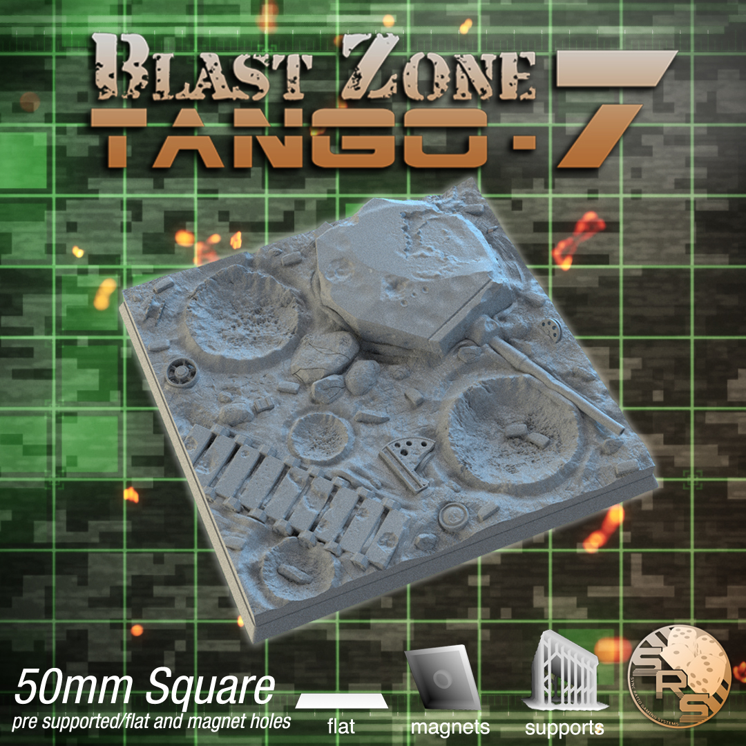 3D file Warzone Bases 🟪・3D printer design to download・Cults