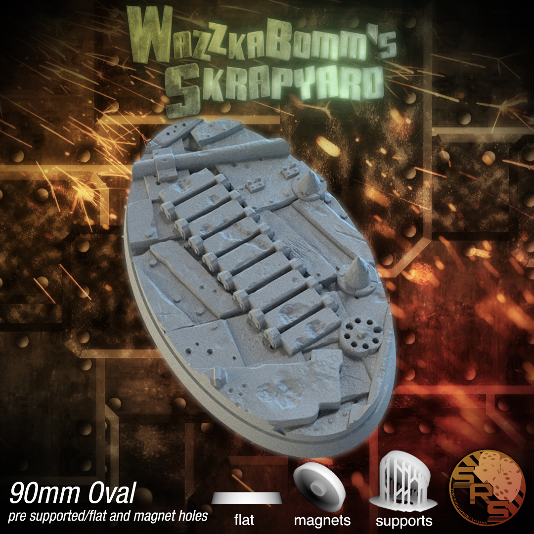 3D file Scrap Bases 🟪・3D printer model to download・Cults