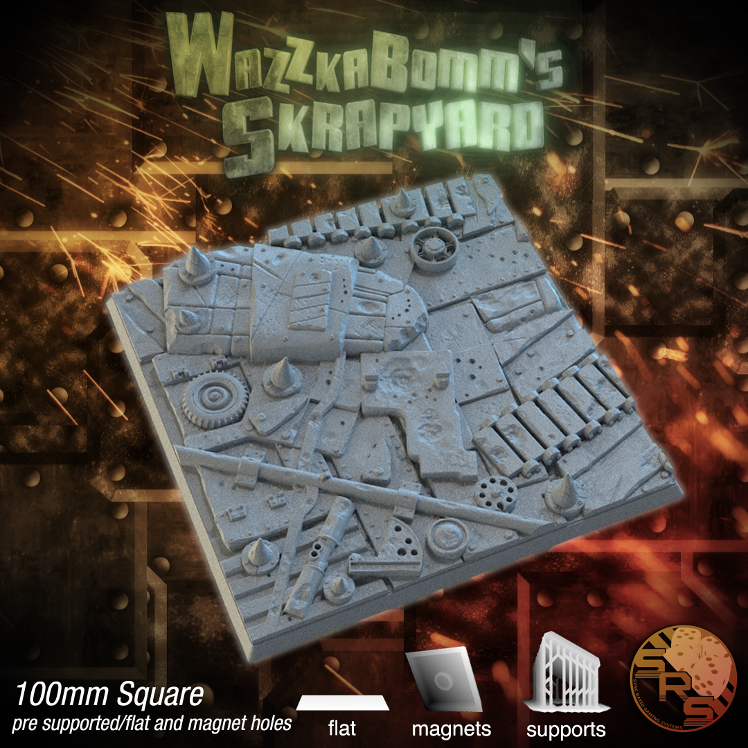 3D file Scrap Bases 🟪・3D printer model to download・Cults