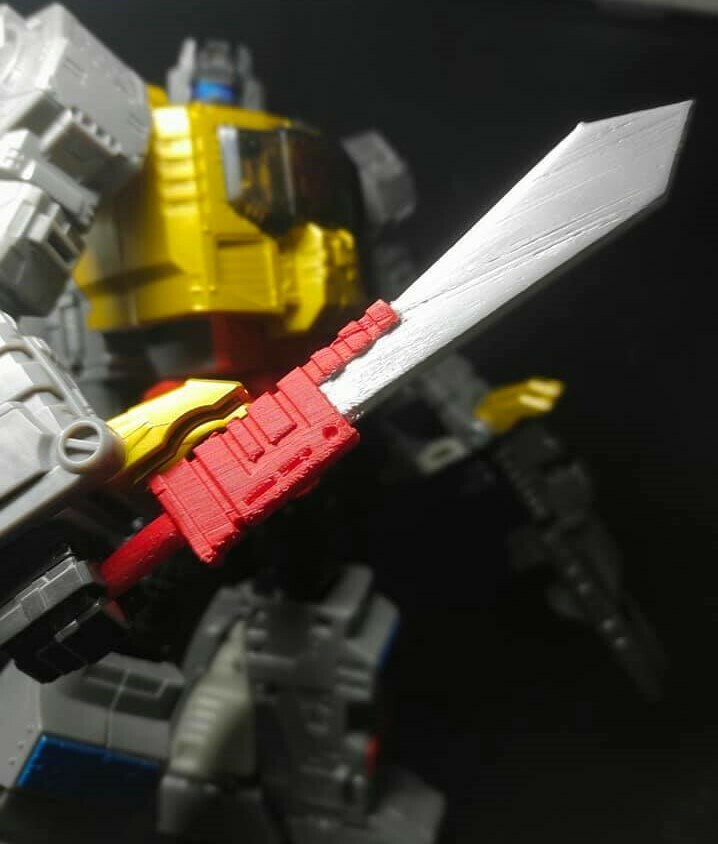 STL file Studio series Grimlock's sword・3D print design to download・Cults