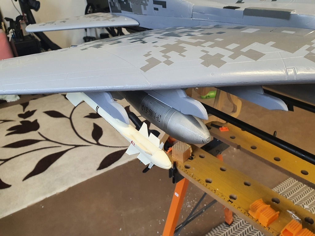 Fichier 3D gratuit FAB-500 M62 Bomb pour Freewing Mig 29・Plan pour ...