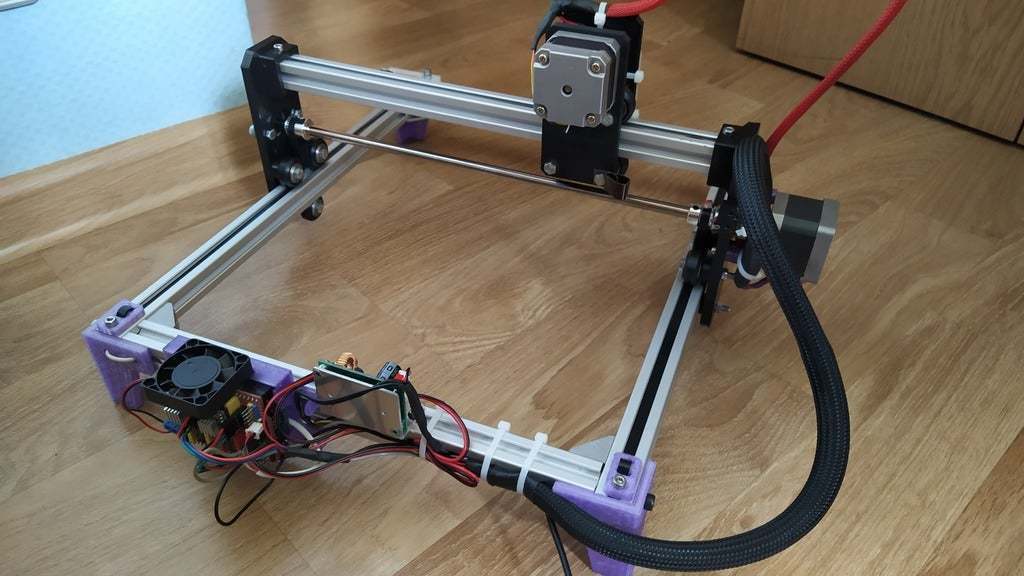 Free STL file 2020 customizable GRBL laser 💭・3D print model to download ...