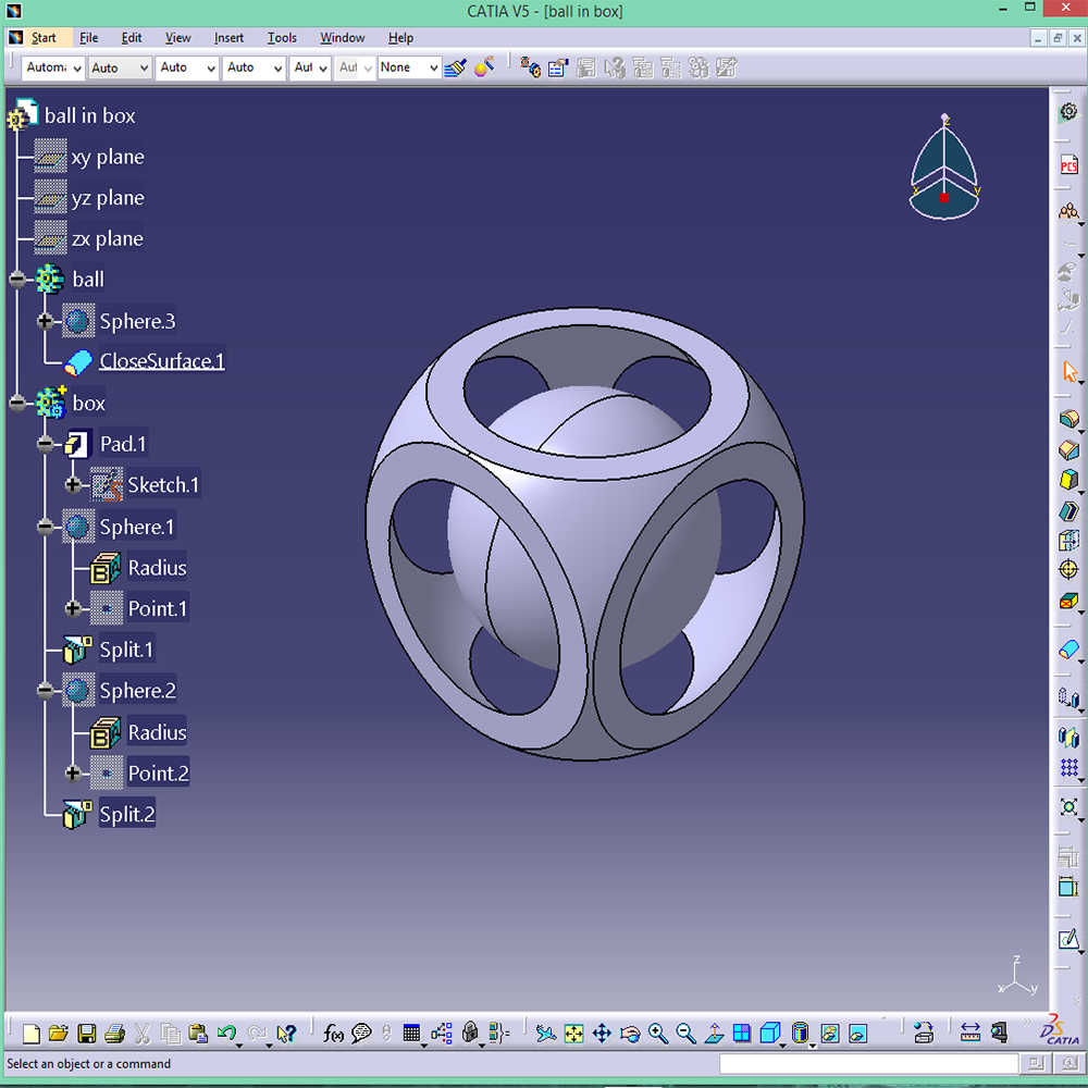 STL file Ball in Box・Model to download and 3D print・Cults