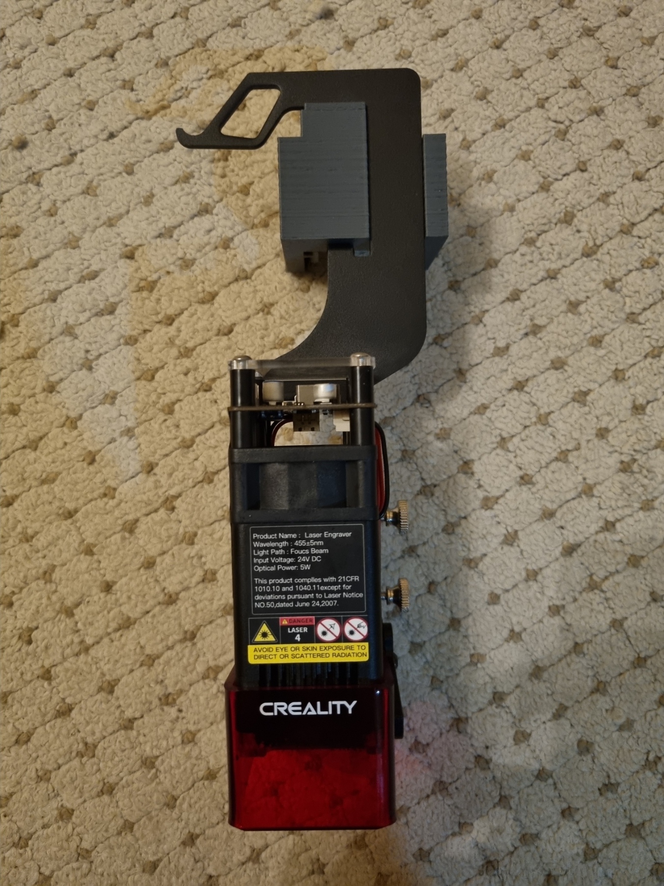 Free 3D file Minimus adapter for Creality Falcon Laser engraver 🧞‍♂️・3D ...