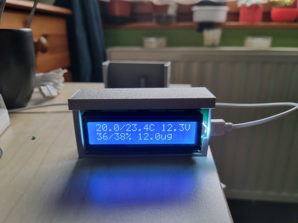 Free 3D file LCD1602 & ESP6266 D1 mini case・Object to download and to ...