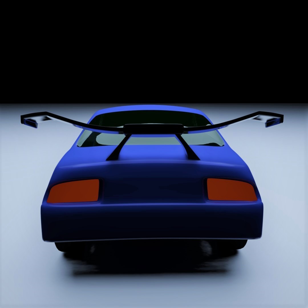 Файл STL "Bat Wings" Spoiler for Car Models 🦇・Дизайн 3D-печати для ...