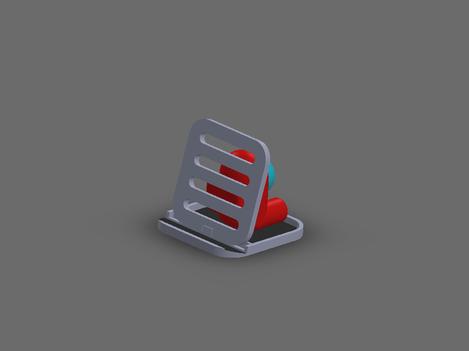 STL file GAMER CELL PHONE HOLDER WITH AMONG US THEME・3D printable model ...