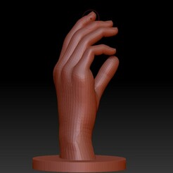 STL files for 3D printer Hand ・ Cults