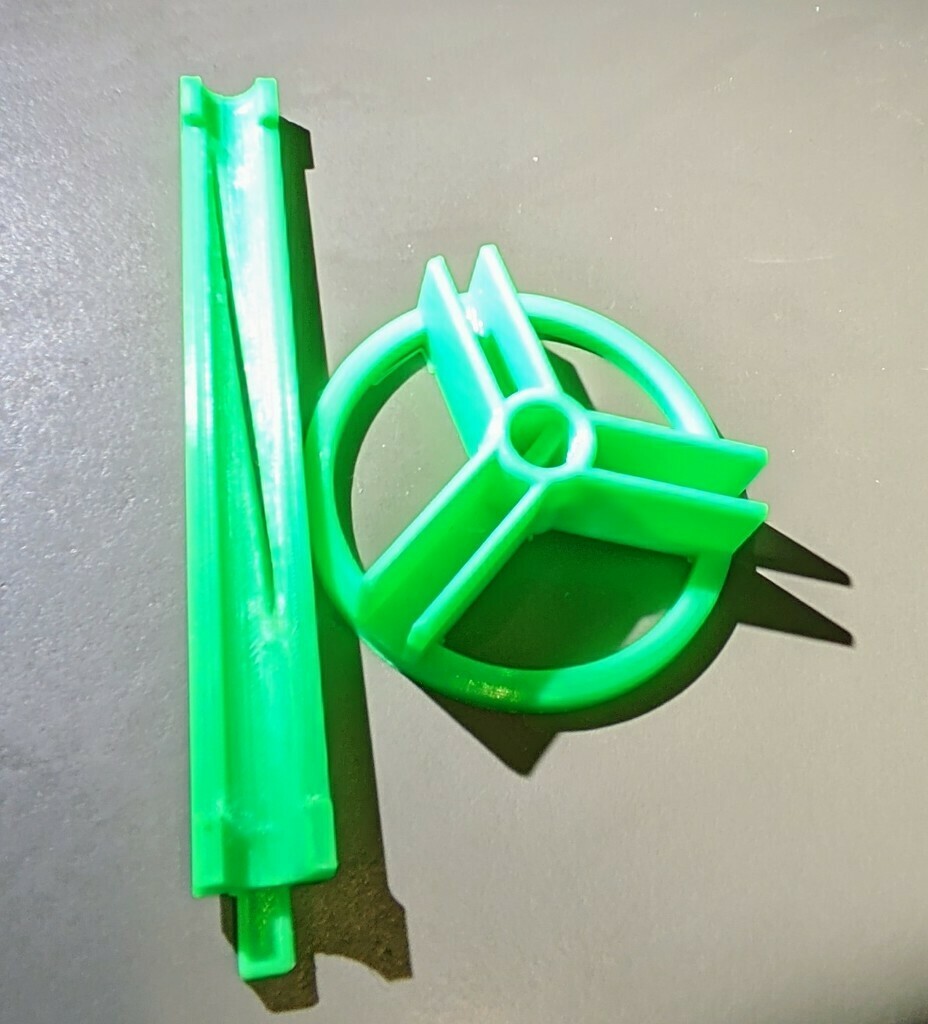 Free 3D file Helical arrow fletching jig・3D printer model to download・Cults