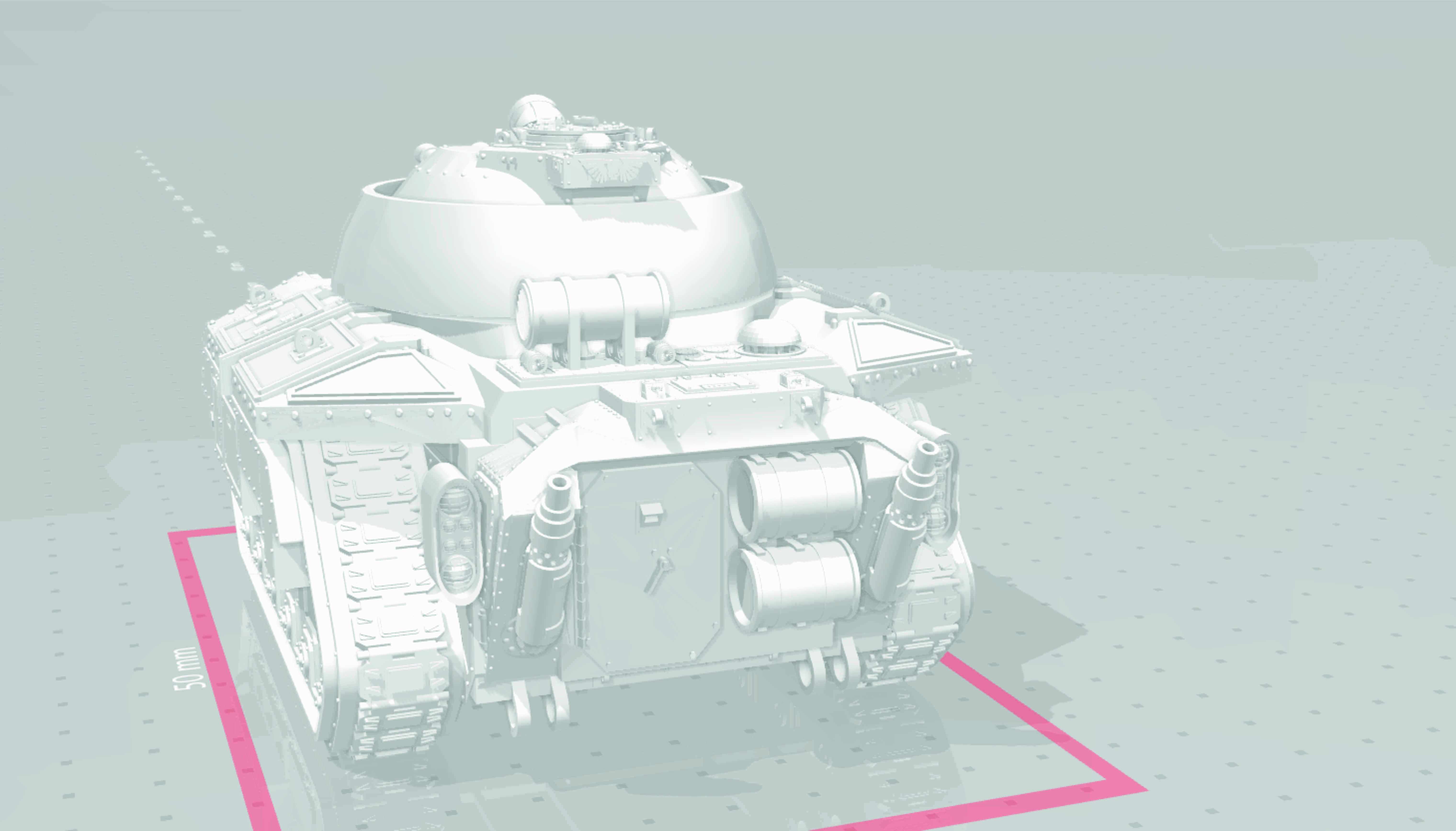 STL file DkoK shovel flak tank・3D printing design to download・Cults