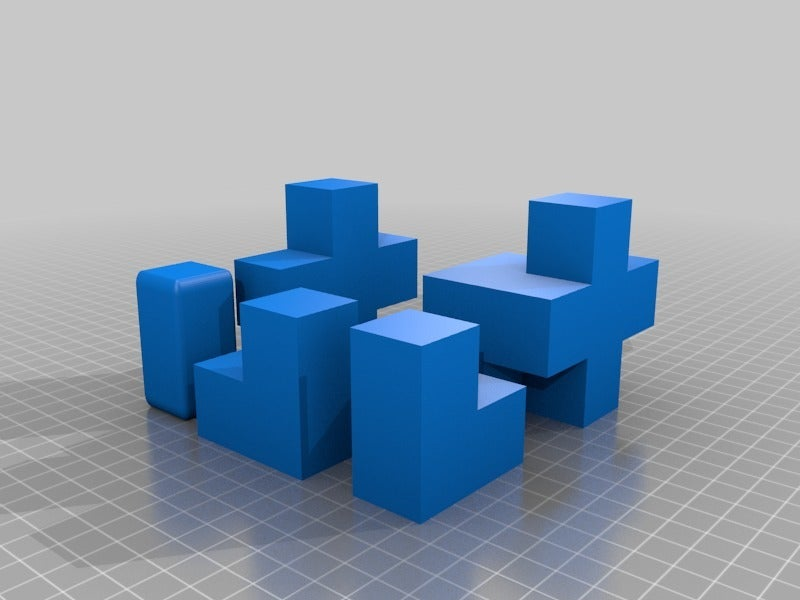Free STL file Minecraft Mini Figure Block Formations・3D printable model ...