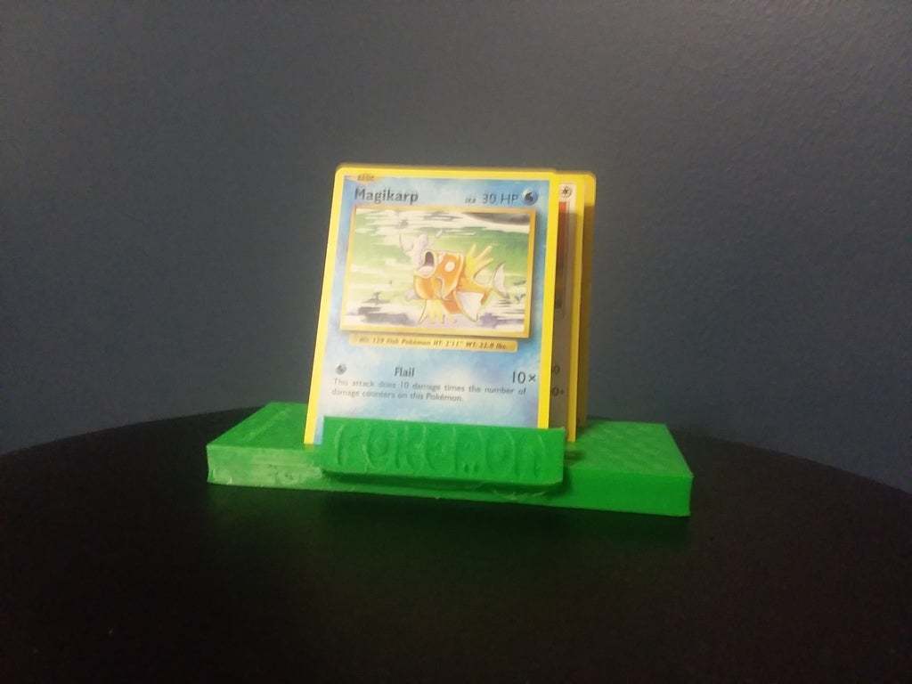 Free STL file Pokemon Card Holder・3D printer design to download・Cults