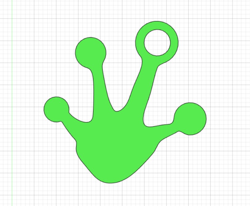 Free STL file Frog toes Keychain・3D printer design to download・Cults