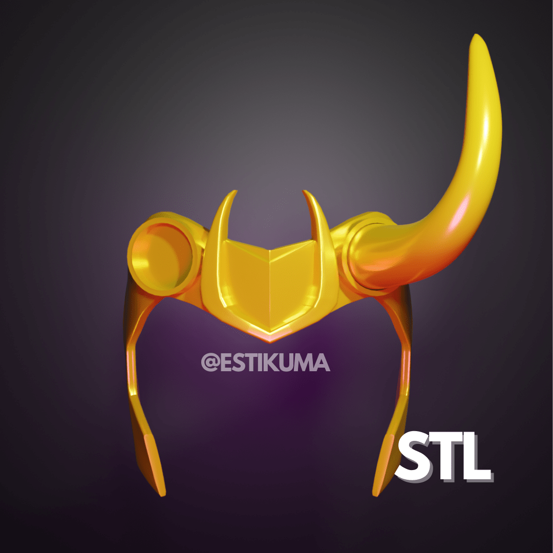 3D file Loki Crown Headpiece - STL - Loki Tv Show 👑・Model to download ...