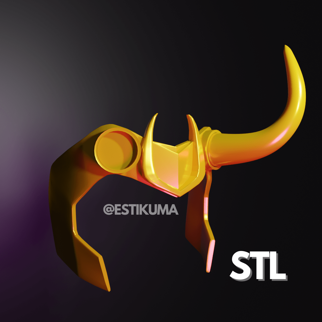 3D file Loki Crown Headpiece - STL - Loki Tv Show 👑・Model to download ...