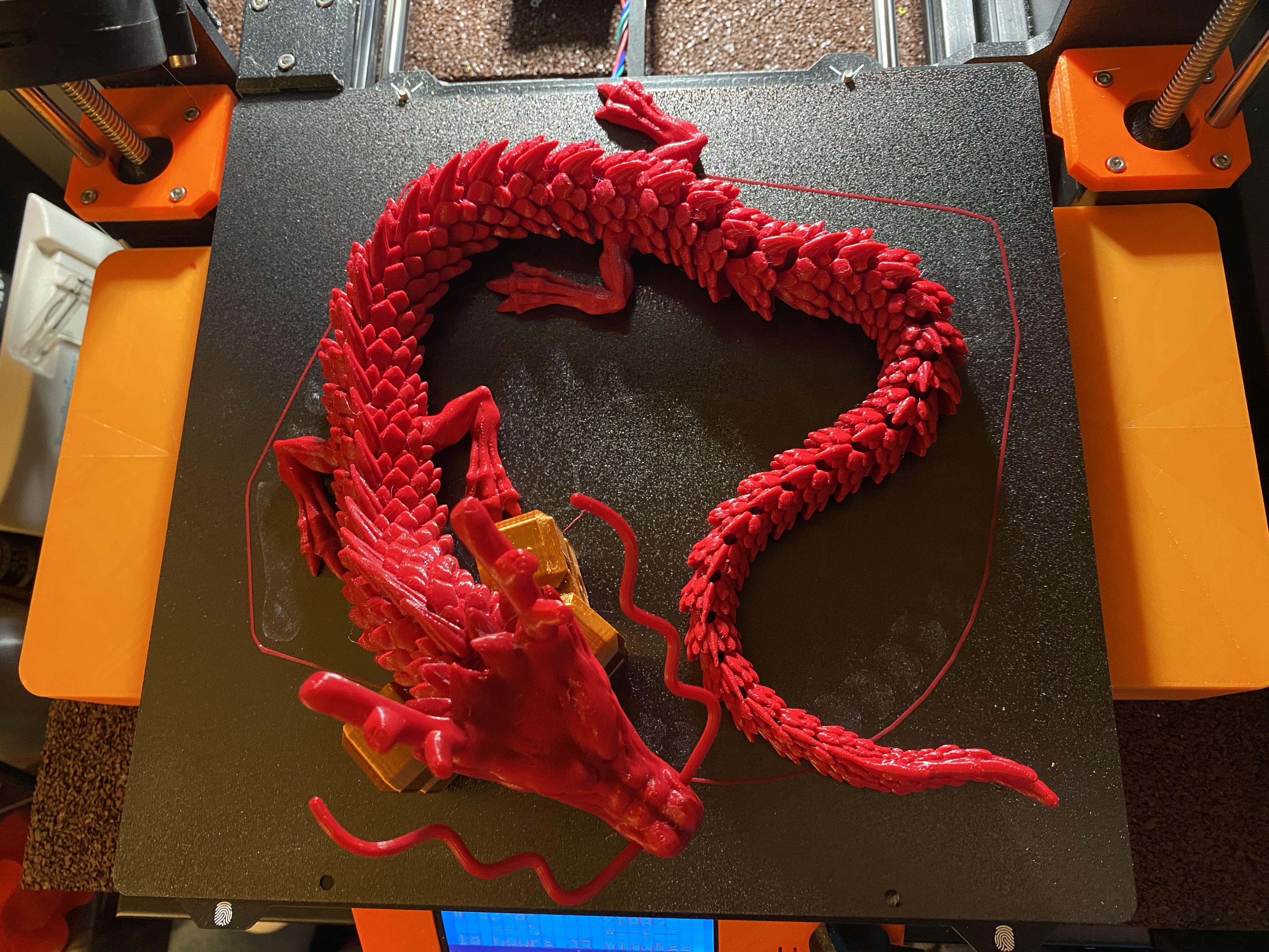 3D printer Articulated Dragon • made with Prusa MK3S+・Cults