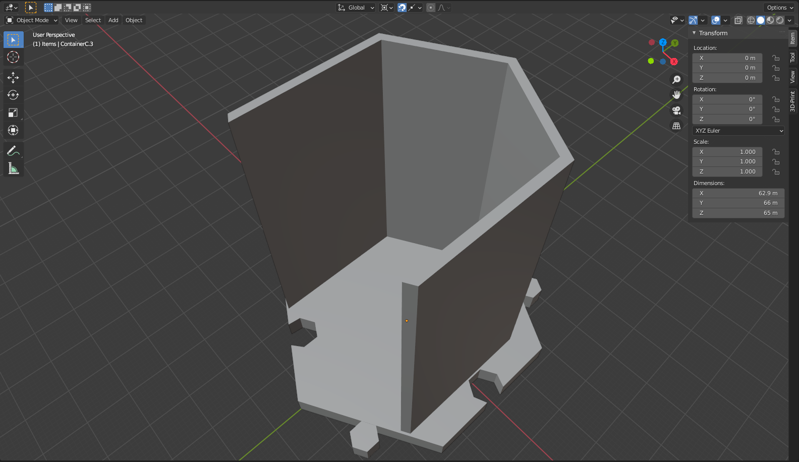 STL file Hex: C-Containers 🏠・Design to download and 3D print・Cults