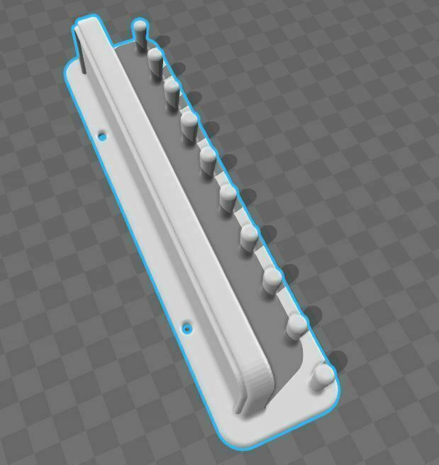 Free STL file Holder 200 x 50 mm・3D printable design to download・Cults