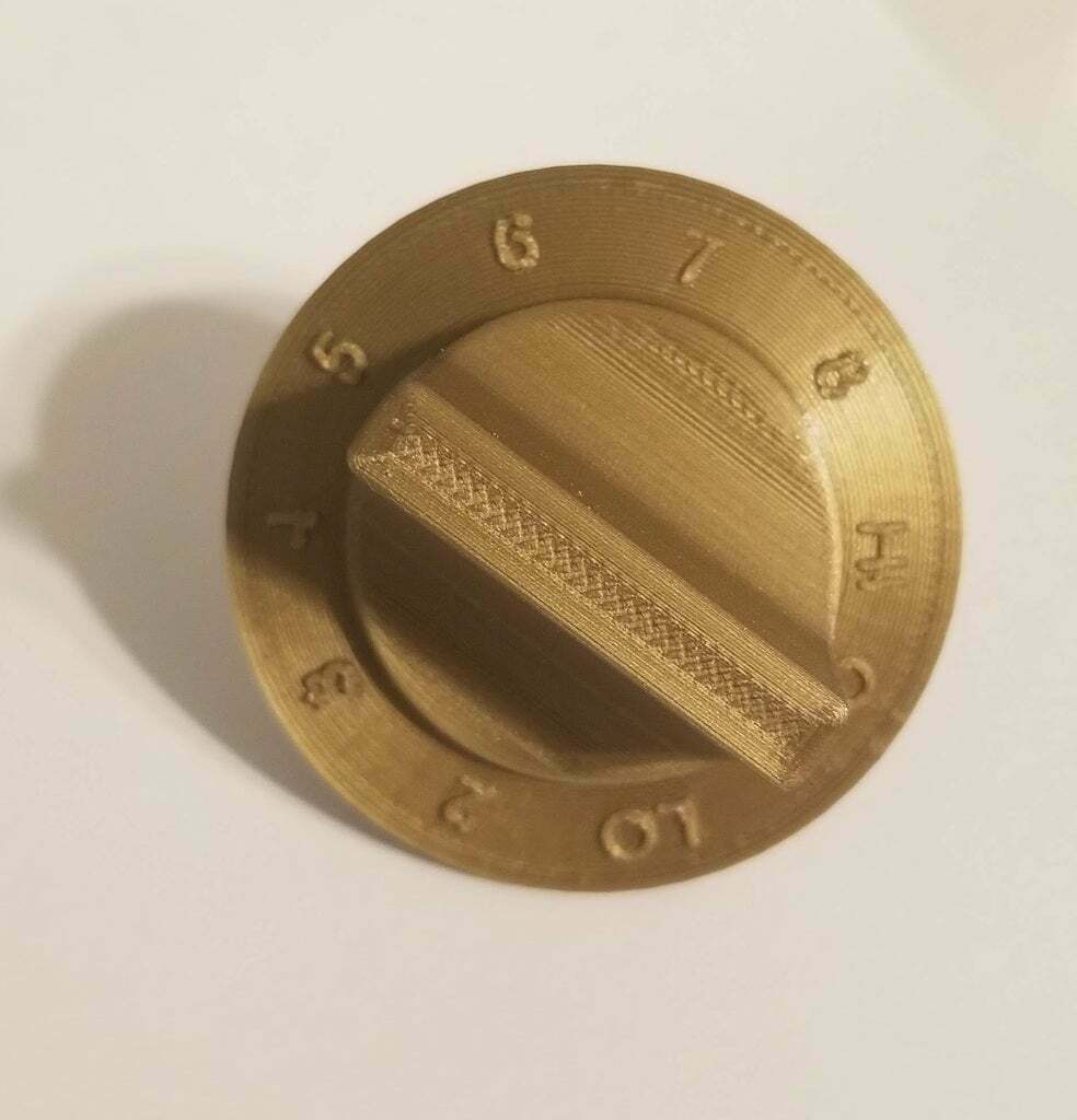 Free STL file Kenmore Control Knob 301689・3D printer model to download ...