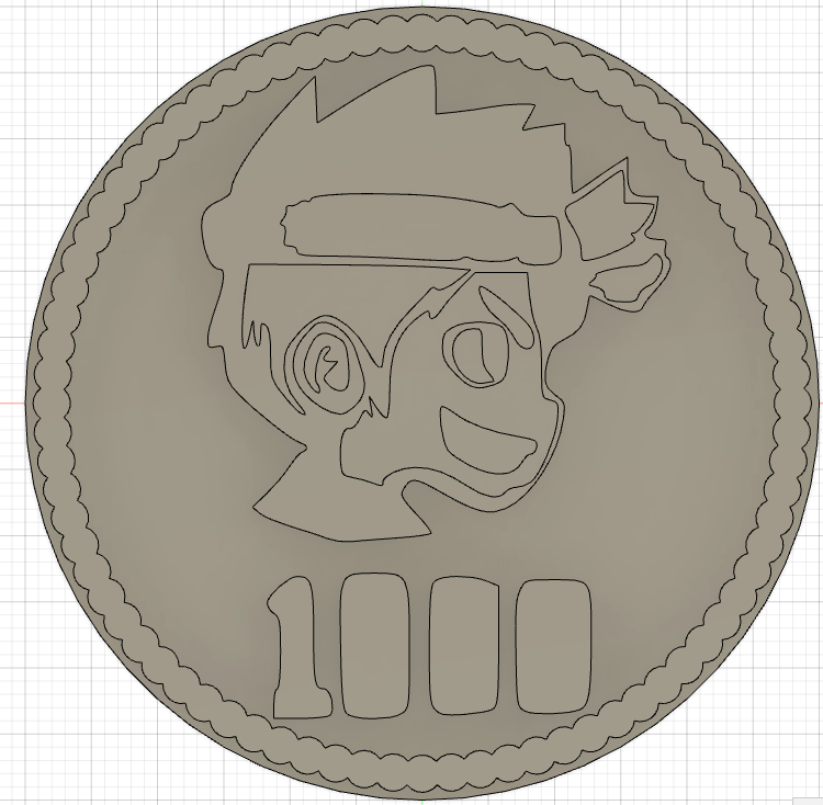 Free 3D file Dr. Stone Drago Coins・Template to download and 3D print・Cults