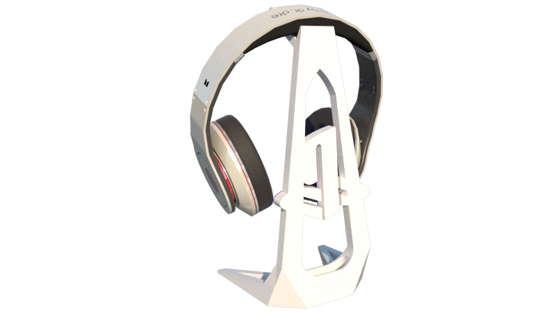 STL file Headphone Stand - PlayStation・3D printable design to download ...