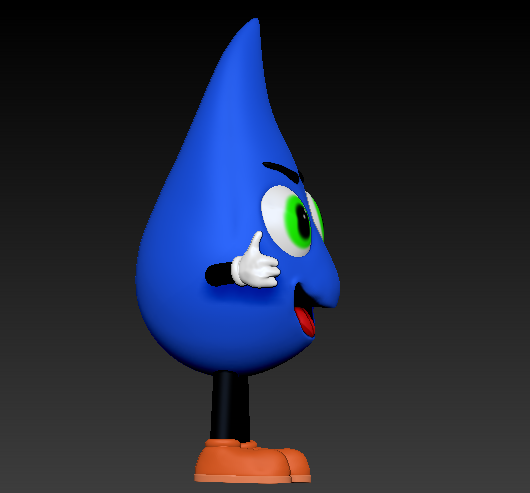 STL file drop of water・Design to download and 3D print・Cults