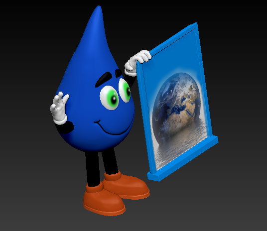 STL file drop of water・Design to download and 3D print・Cults