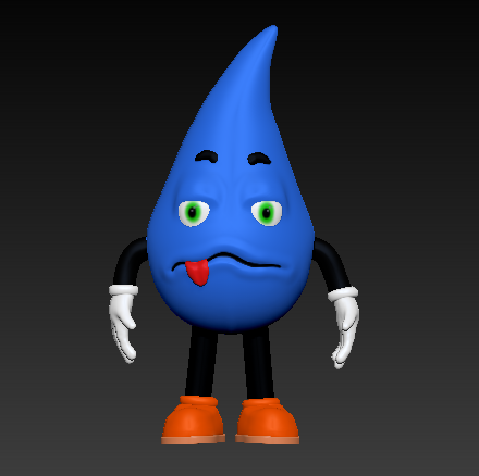 STL file drop of water・Design to download and 3D print・Cults