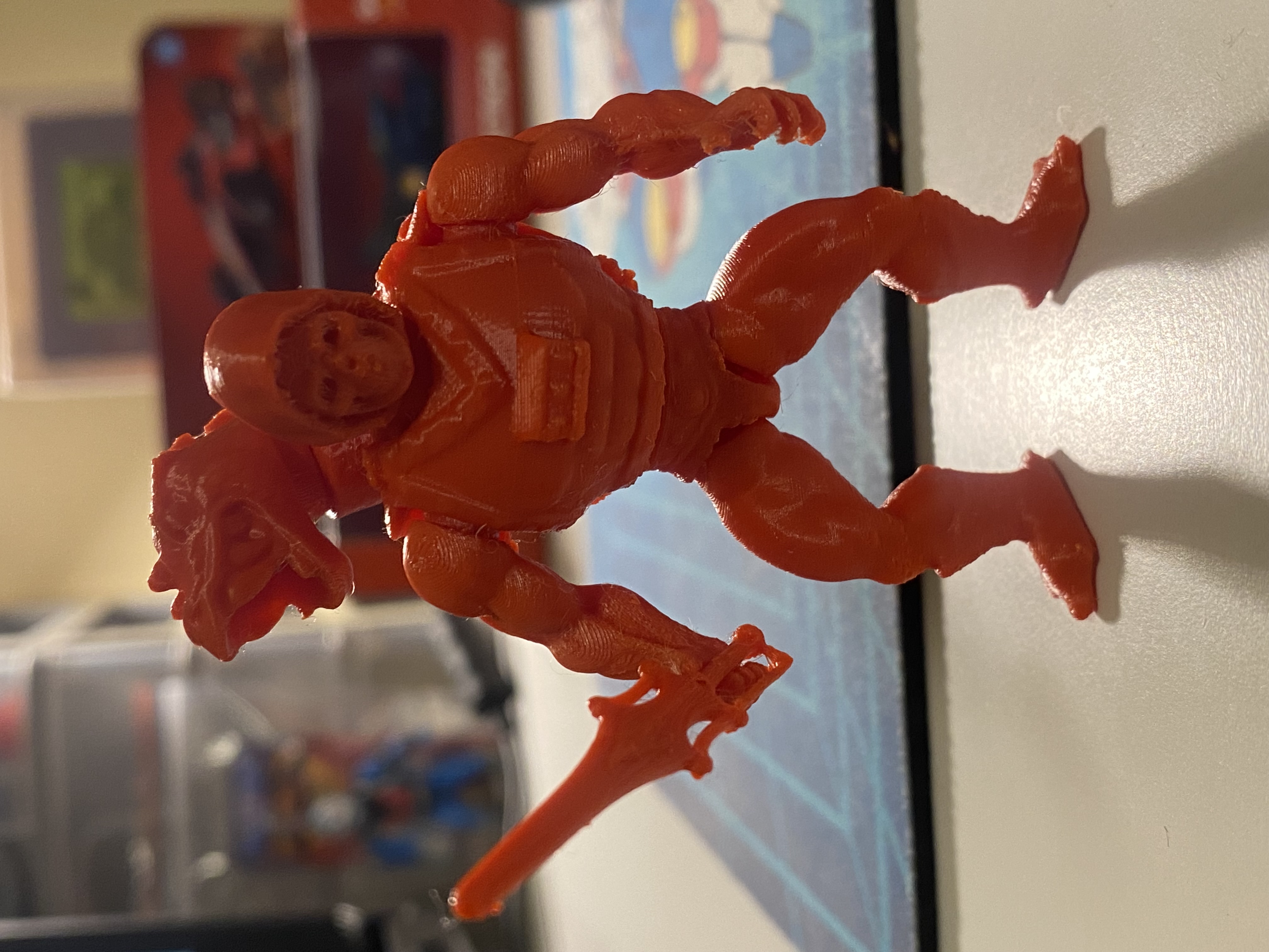 3D printer Skeleton dragon blast Action Figure MOTU Style • made with ...