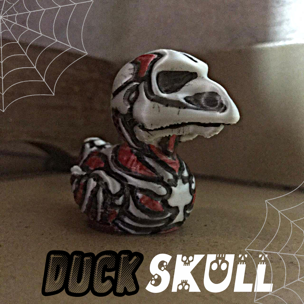 OBJ file DUCK SKULL・3D print design to download・Cults