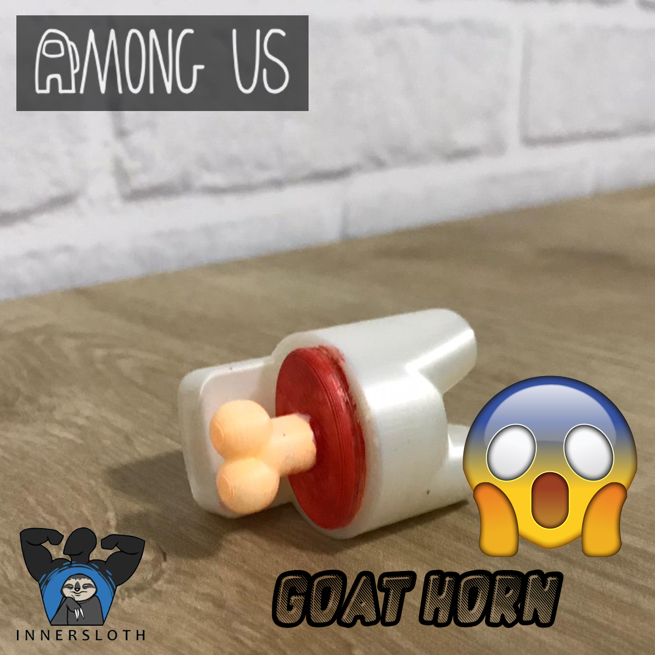 STL file AMONG US - GOAT HORN (HALF BODY NEW GENERATION)・3D printer ...