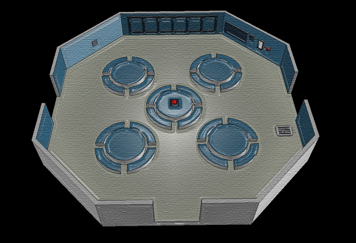 STL file Cafeteria - Among Us MAP・3D printing model to download・Cults
