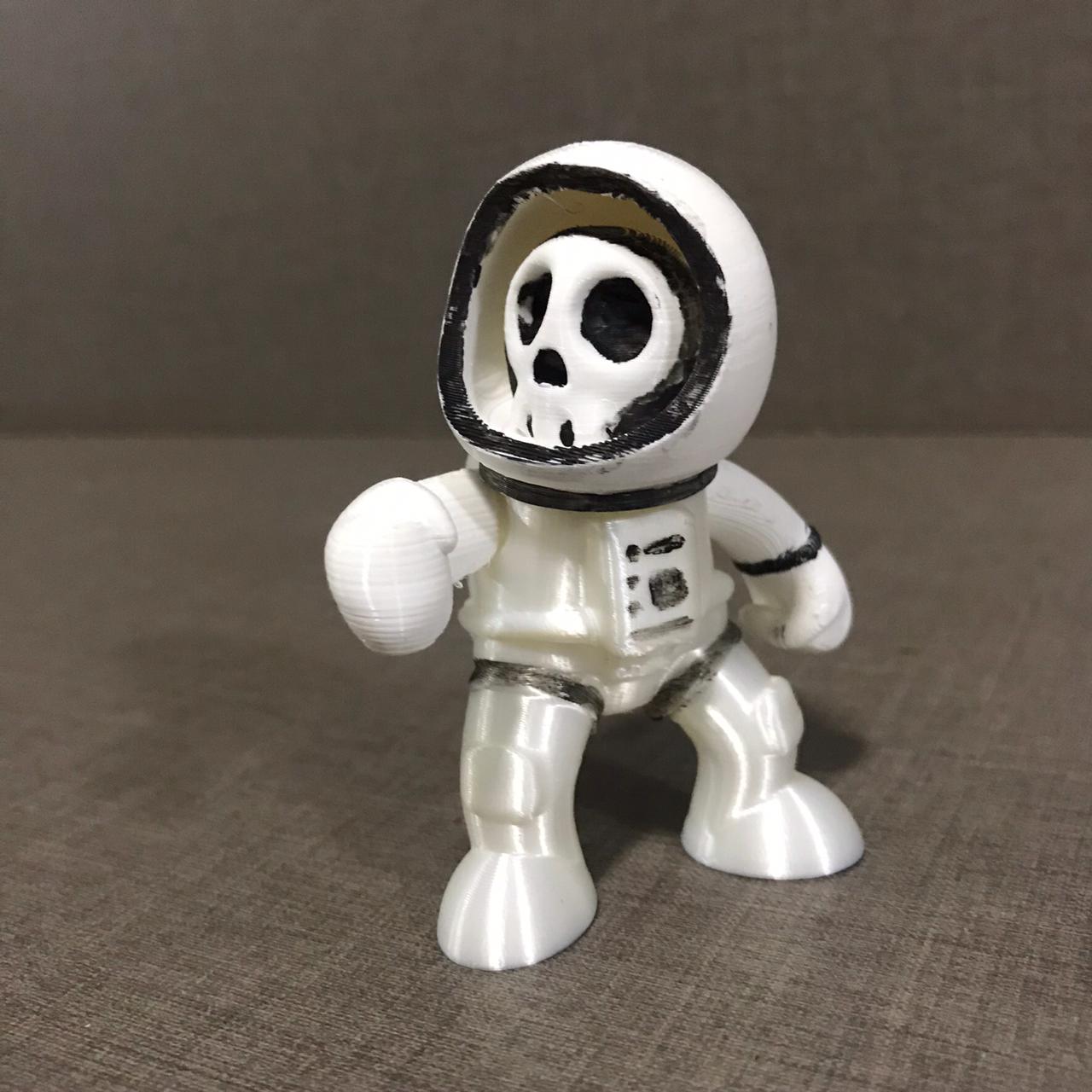 STL file ASTRONAUT SKULL 🧑‍🚀・Model to download and 3D print・Cults