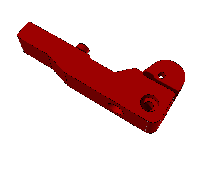 STL file Ender 3 - Extruder arm・3D printing idea to download・Cults