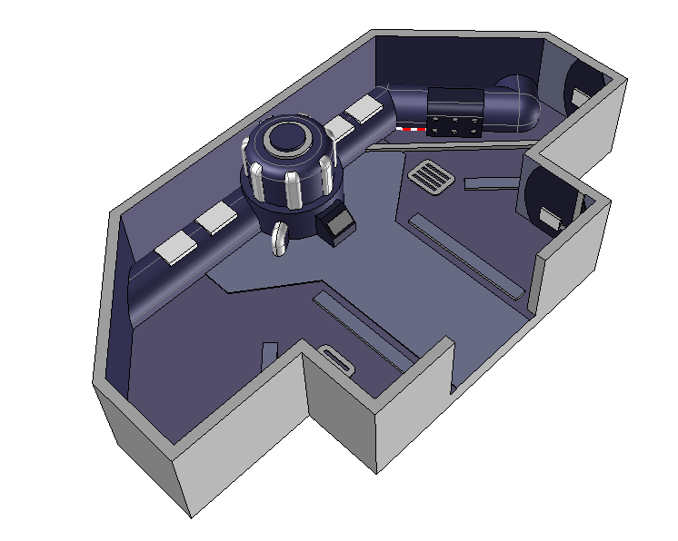 STL file Reactor - Among Us MAP・3D printing model to download・Cults