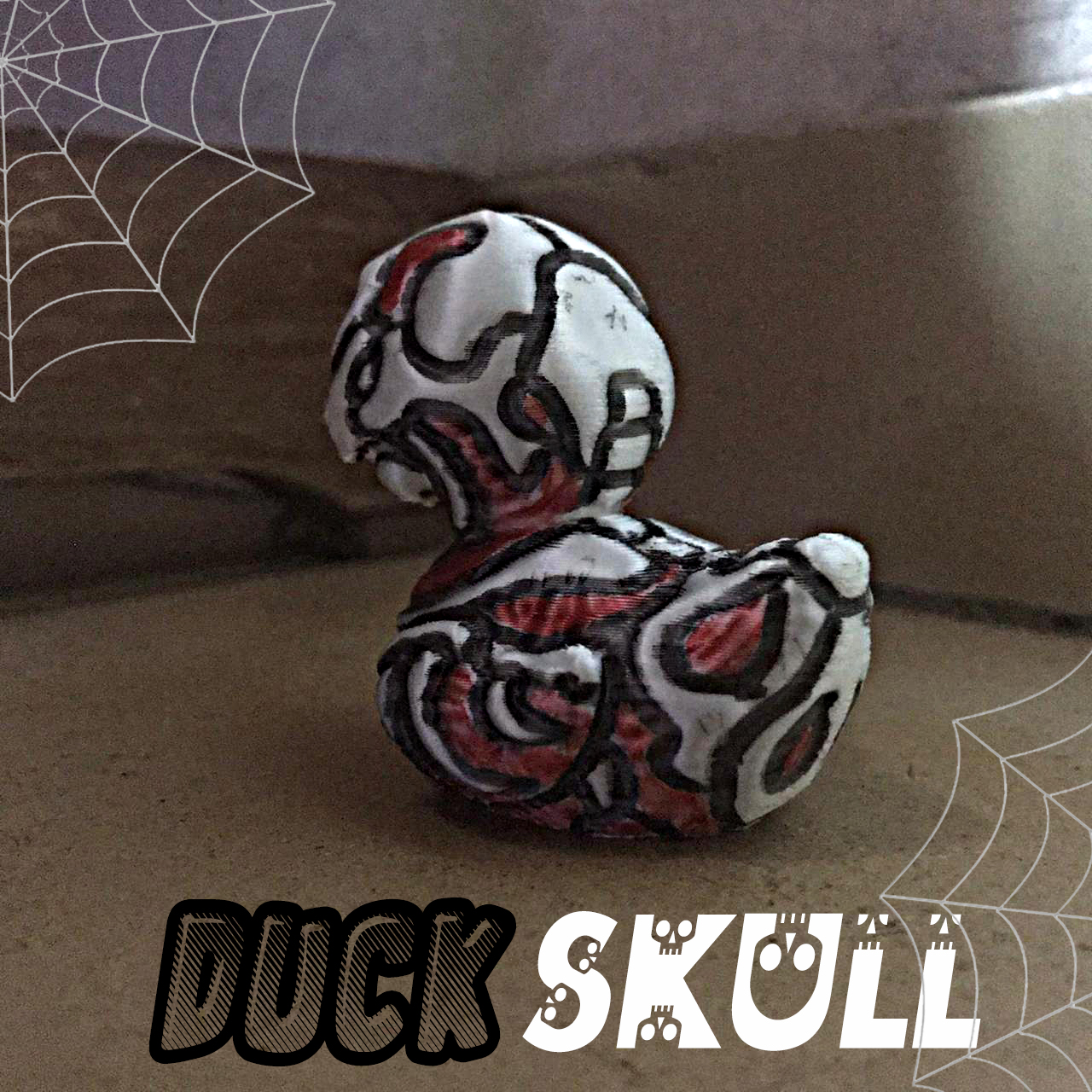 OBJ file DUCK SKULL・3D print design to download・Cults