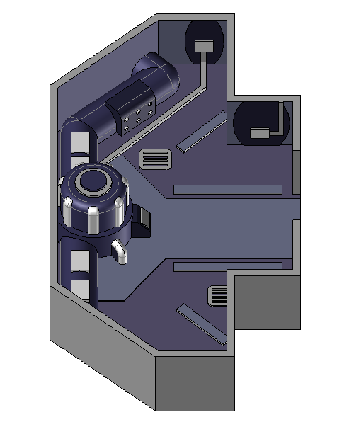STL file Reactor - Among Us MAP・3D printing model to download・Cults