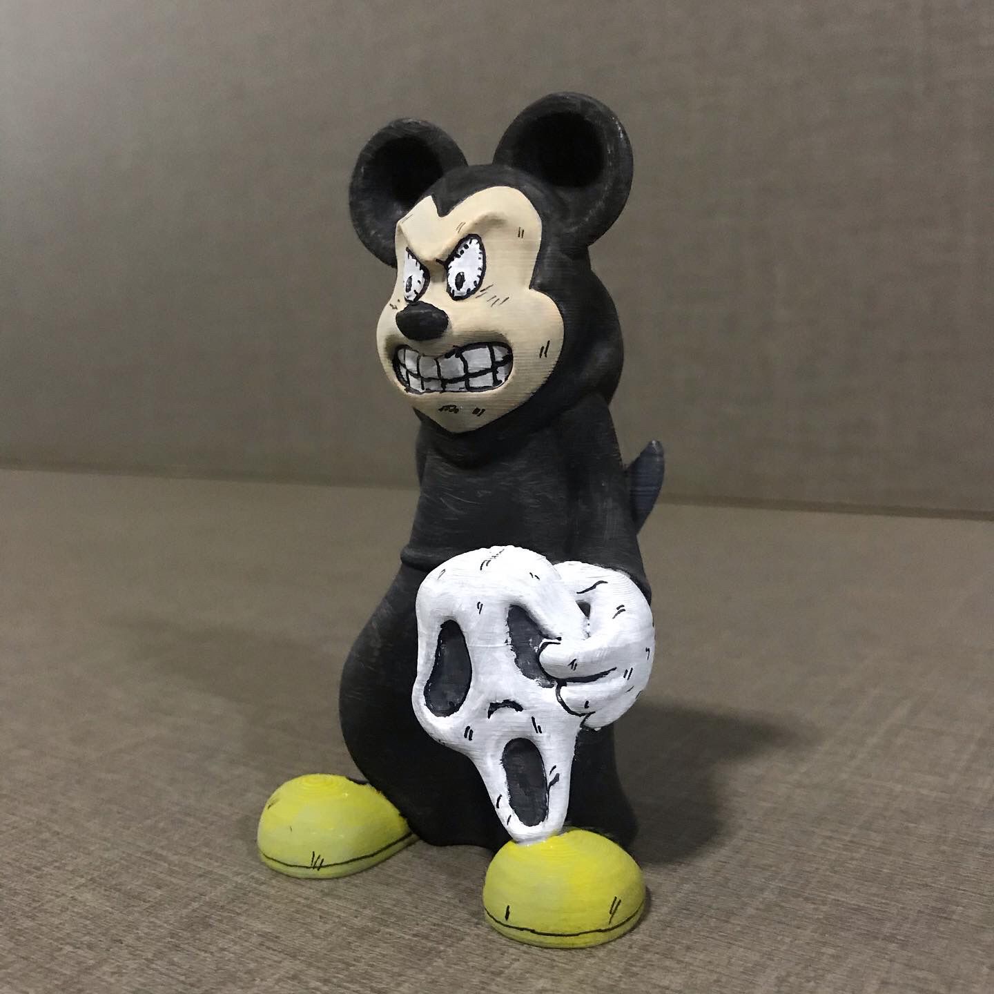 STL file SCREAM MOUSE・3D printer design to download・Cults